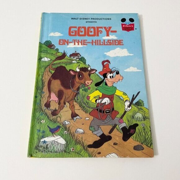 Other | Vtg 1982 Walt Disney Productions Presents Goofy On The Hillside ...